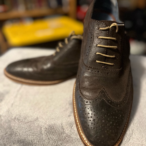 Gordon Rush | Shoes | Rare Find Gordon Rush Distressed Leather Mens ...